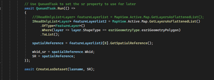 Create LasDataset Geoprocessing tool using the Arc... - Esri Community