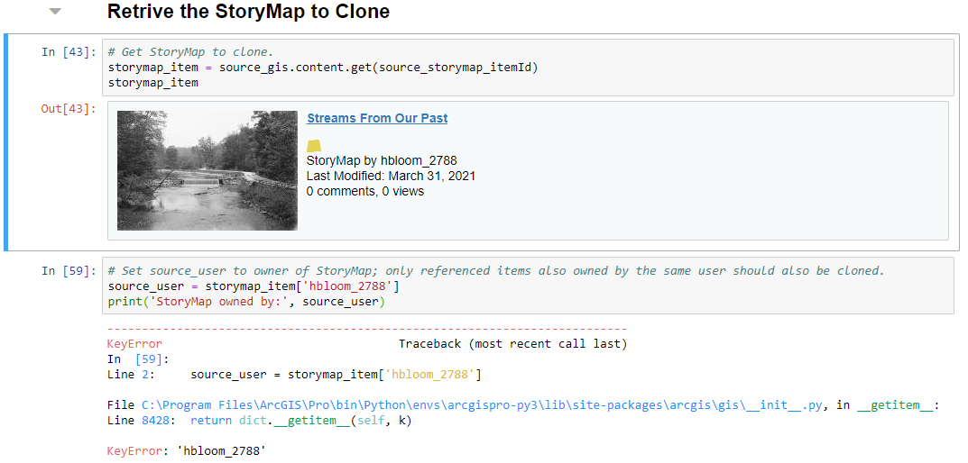 Cloning ArcGIS StoryMaps - Esri Community