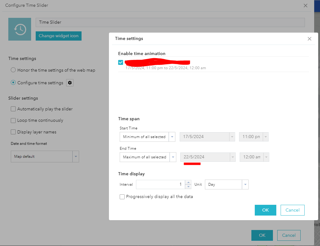 Web Mapping Application - Time Slider Widget is NO... - Esri Community