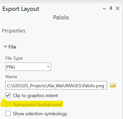 Solved: PNG "Transparent Background" greyed out in ArcGIS ... - Esri ...