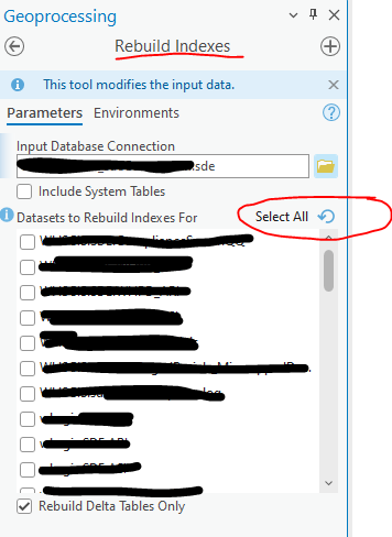 Solved: Analyze Datasets tool - Datasets to Analyze mainte... - Esri Community