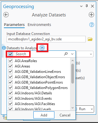 Make the UI panes the same for "Select All" in Ana... - Esri Community