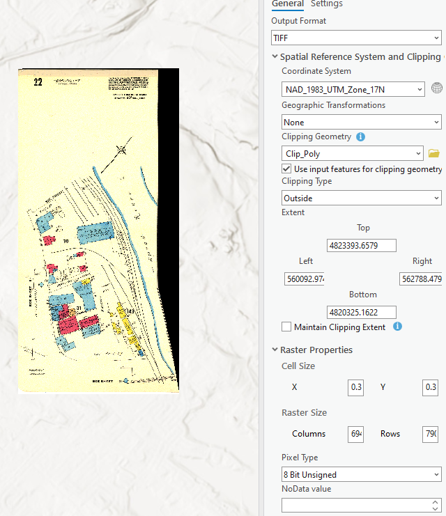 Export Raster and Clip - Esri Community