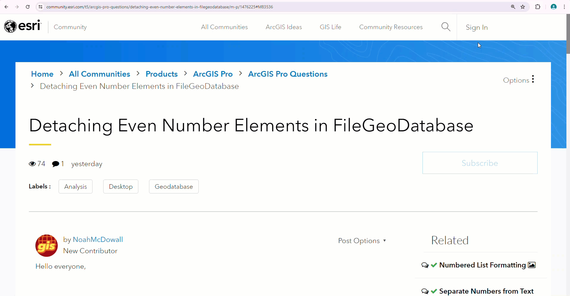 Tools & Tips: Translate a Post - Esri Community