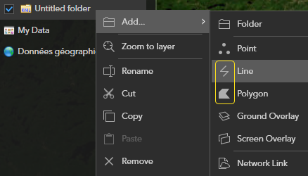 Solved: Icons to add a Line and a Polygon - Esri Community