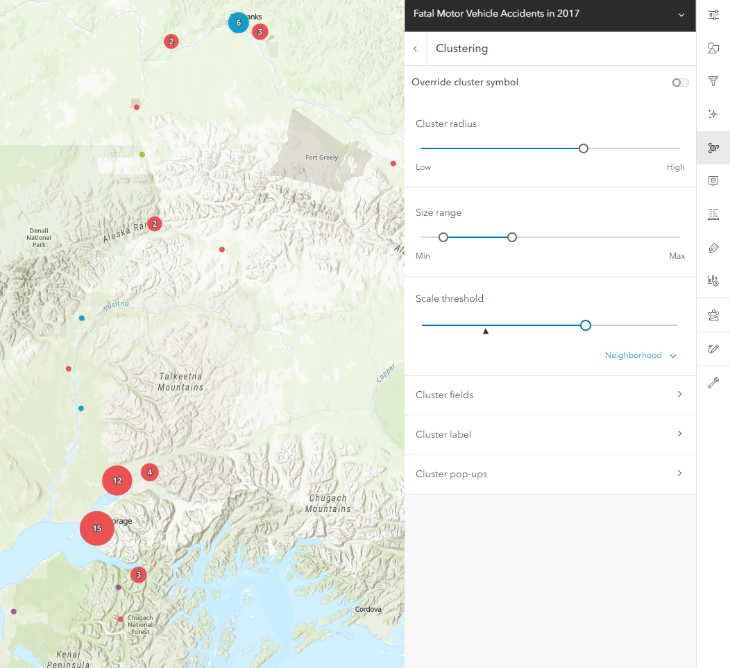 Heatmap for a webmap with varying scale and extent - Esri Community