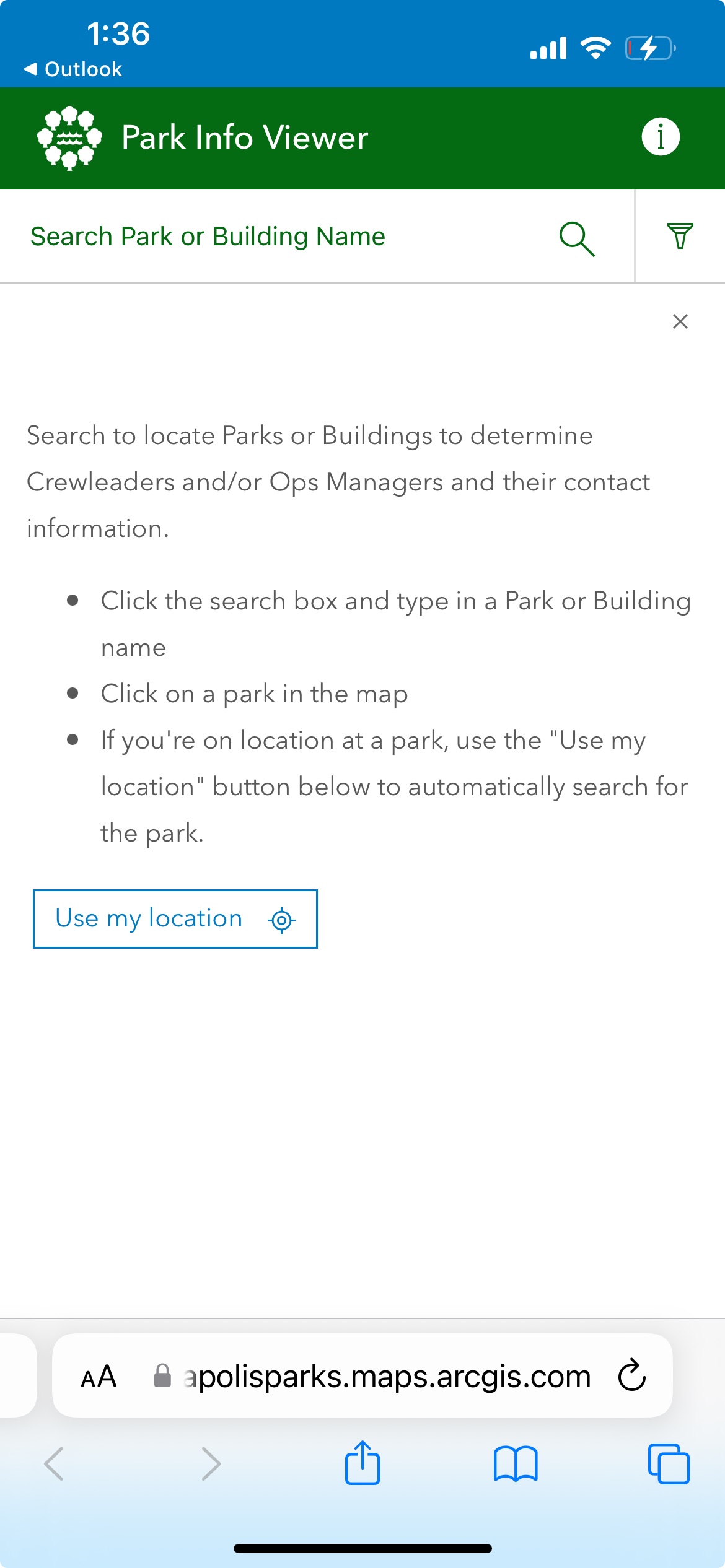 Solved: Zone Lookup App. Filter Icon Goes Off iPhone Scre... - Esri ...