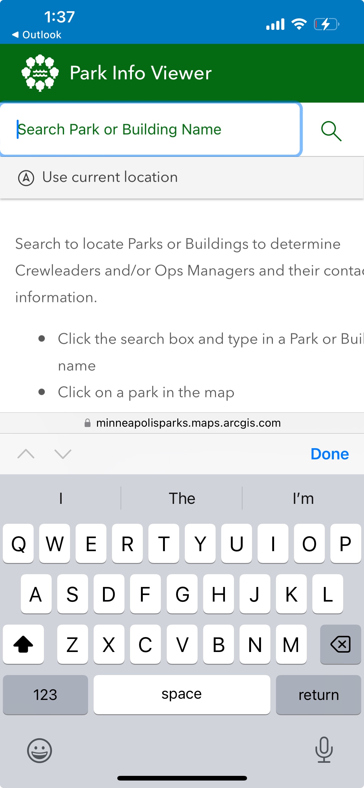 Solved: Zone Lookup App. Filter Icon Goes Off iPhone Scre... - Esri ...