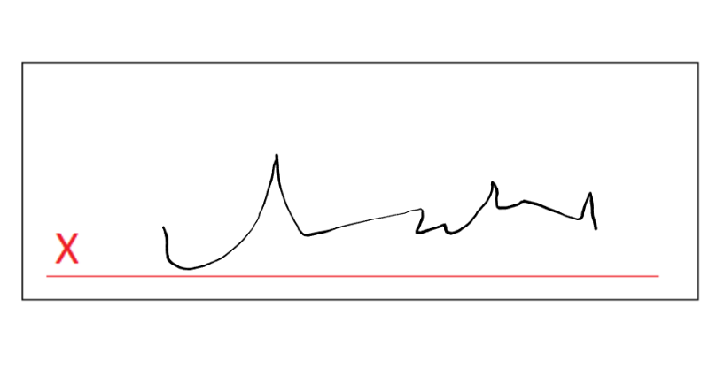 Signature line not drawing in web app but works in... - Esri Community