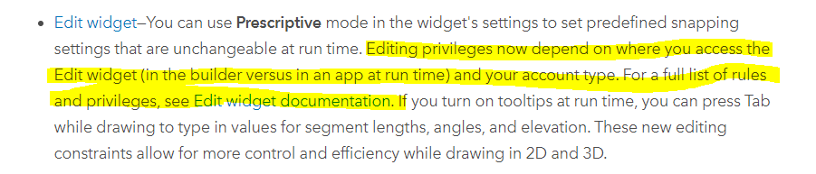 Solved: 'Edit' widget ignores capabilities - Esri Community