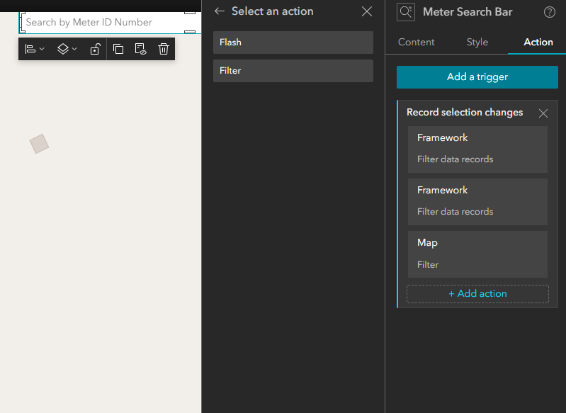 Zoom and Pan options missing as Action Triggers - Esri Community