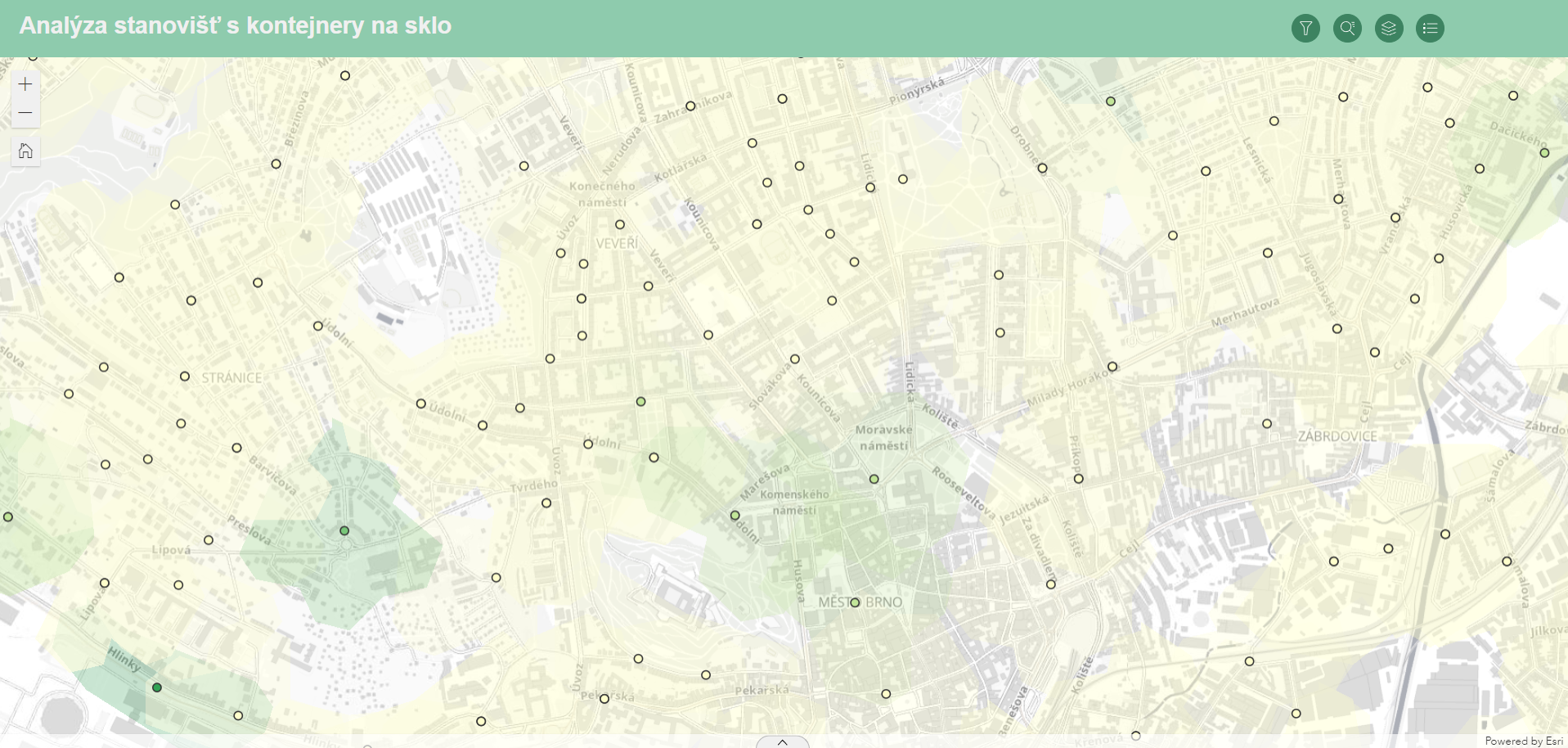 Data view choice for layers in Map widget - Esri Community