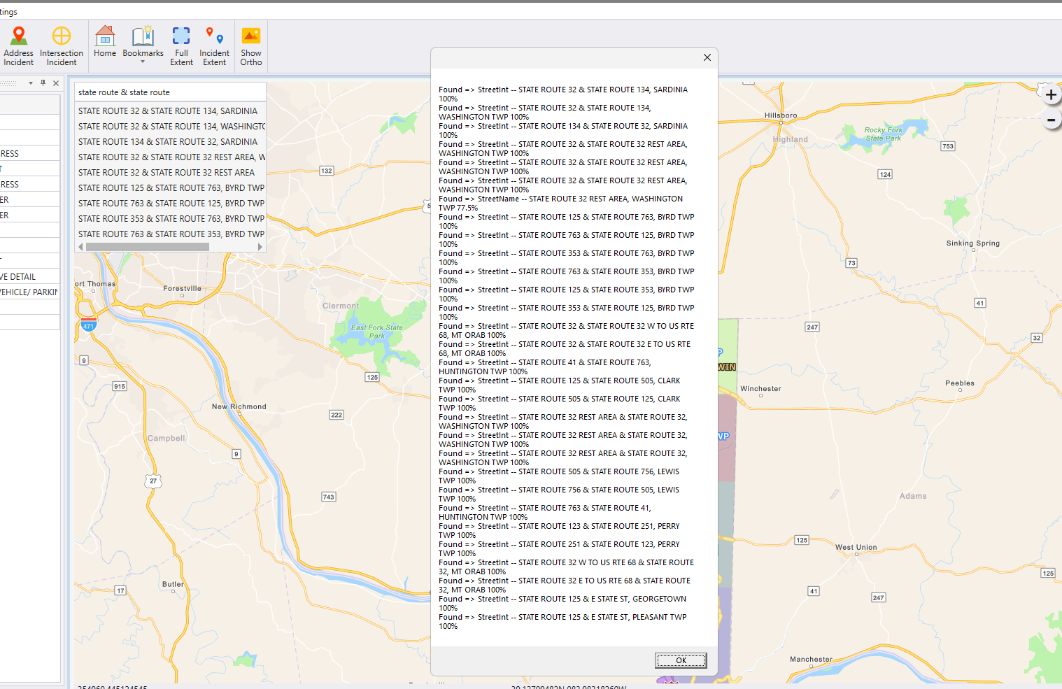 Locator - Intersections - Too Much Text Required F... - Esri Community