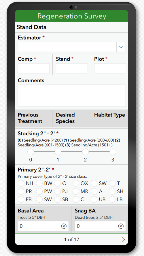 Solved: Questions showing up on every page instead of only... - Esri Community