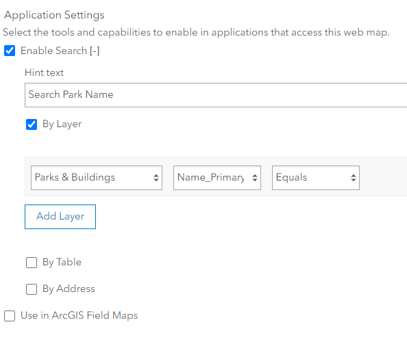 Solved: Map Search: Search by Layer, Add Locator, Remove ... - Esri Community