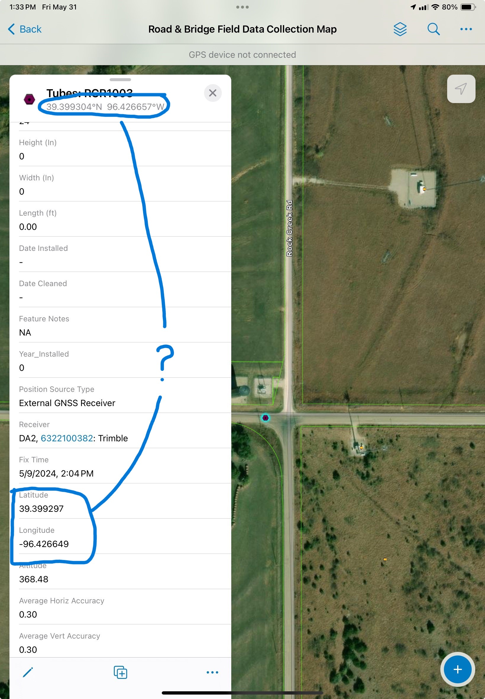 Solved: Field Maps shows conflicting Lat/Long values on s... - Esri Community