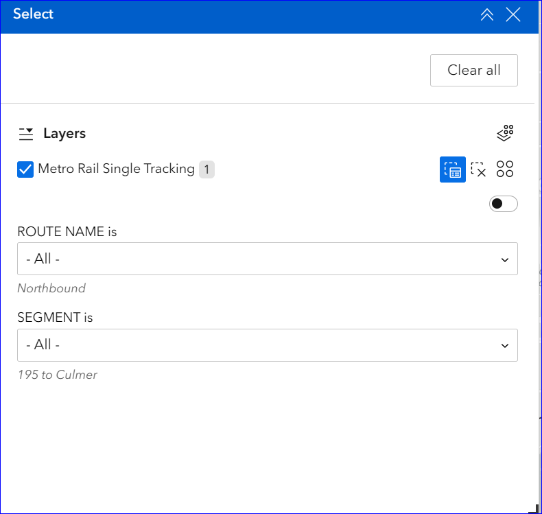Select widget by attribute - Esri Community