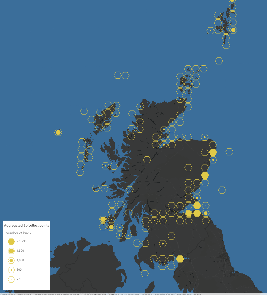 Solved: AGOL Map Viewer aggregation cannot change field - Esri Community