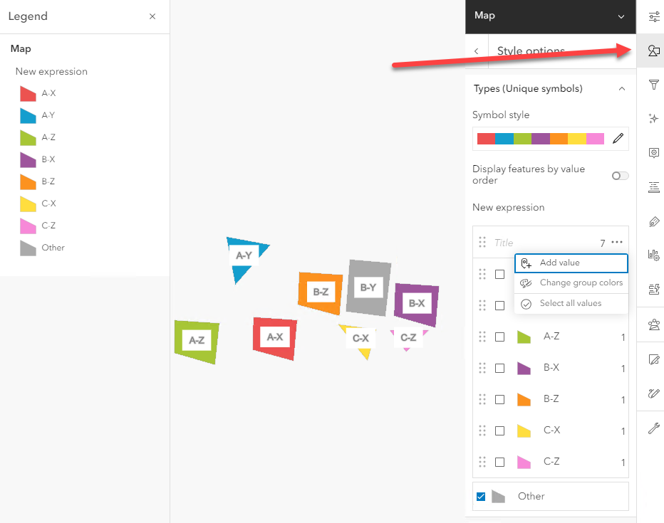 Solved Symbology Base On Multiple Fields Coded Values Esri Community