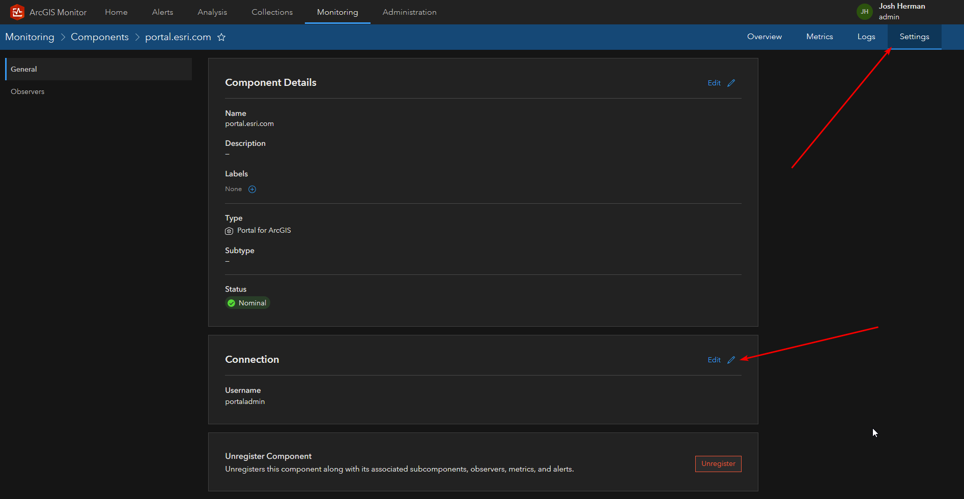 Solved Unable To Understand The Metrics [connectivity Esri Community