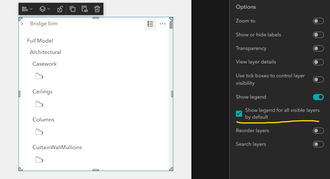 Can Layer List Widget Be Open By Default (Experien... - Esri Community