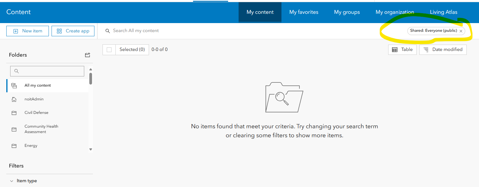 Data layer Shared internally (Owner & Organisatio... - Esri Community