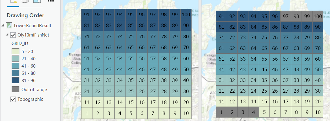 Setting the lower limit of graduated color symbols... - Esri Community