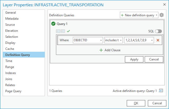 Store Selection Layer's list of features in Defini... - Esri Community