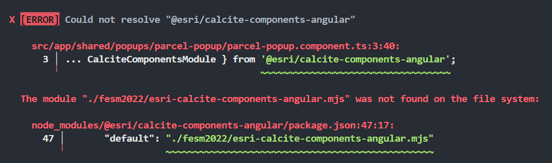 Solved: Calcite Design System is 2.9.0, but @esri/calcite-... - Esri Community