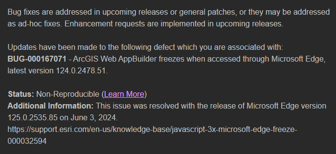 Solved: WAB app freezes - Esri Community