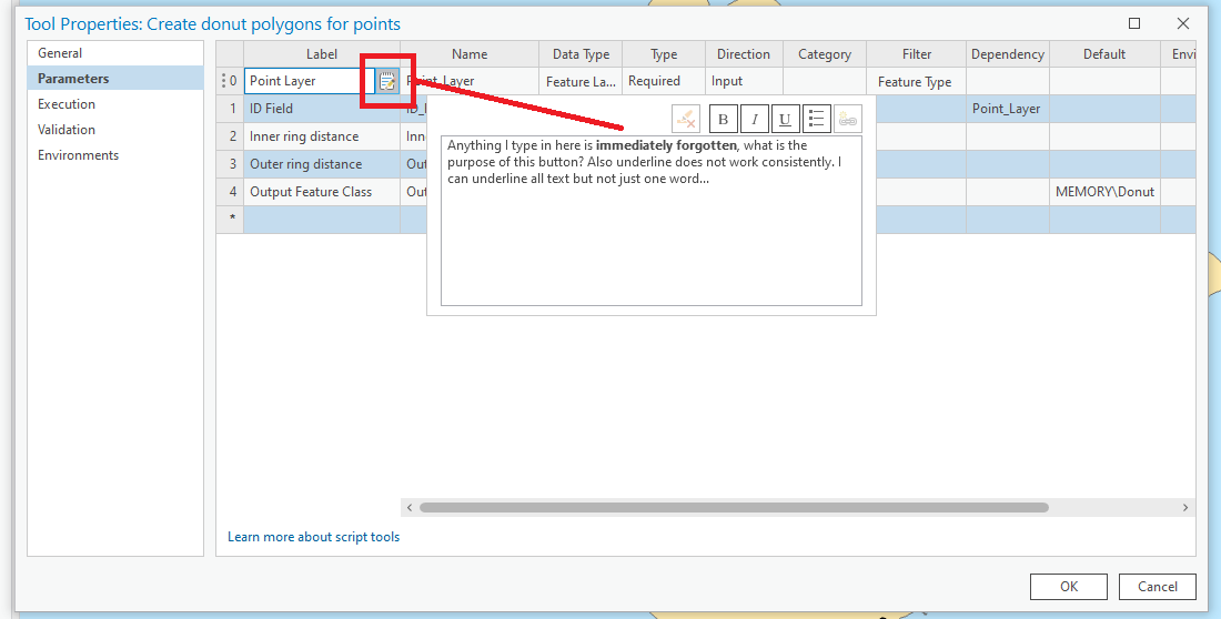 Solved What Does This Button Do In An Arcpro 33 Script T Esri Community