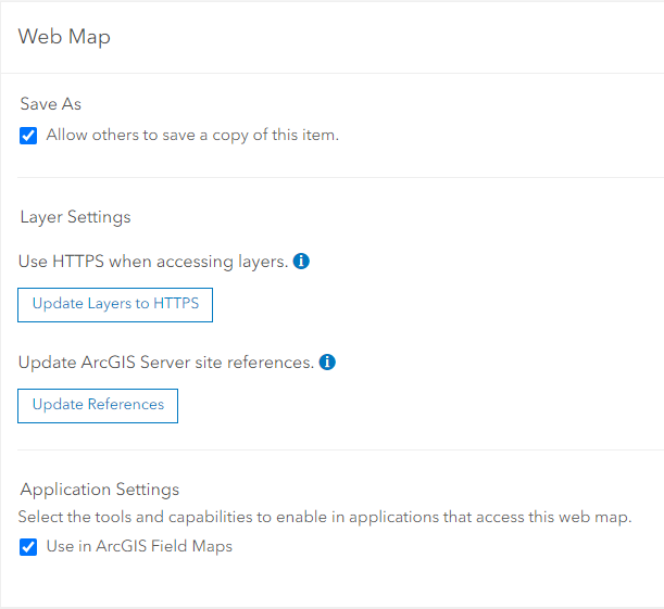 ArcGIS Online webmap doesn't show offline options ... - Esri Community