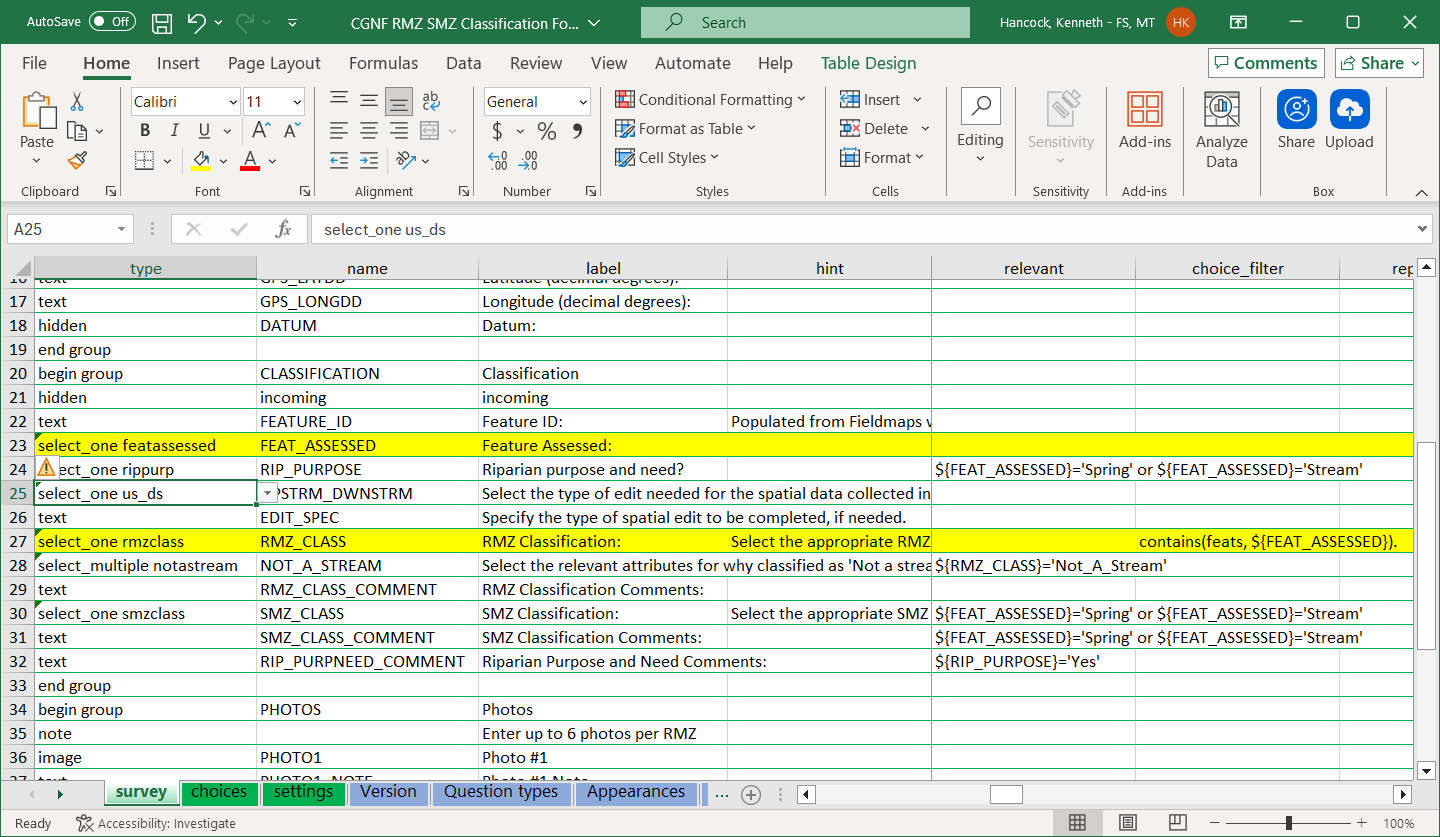 Survey123 Tricks of the Trade: Choice Filters - Esri Community