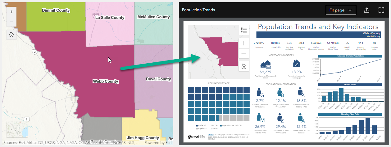 What's new in Business Analyst widget in ArcGIS Ex... - Esri Community