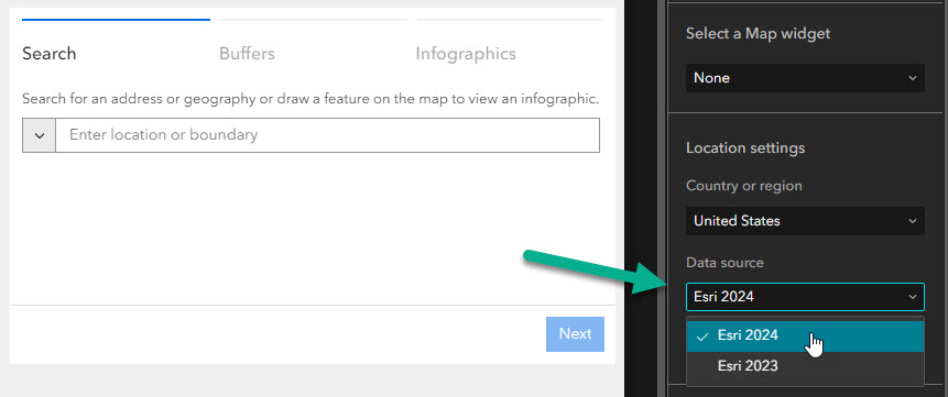 What's new in Business Analyst widget in ArcGIS Ex... - Esri Community