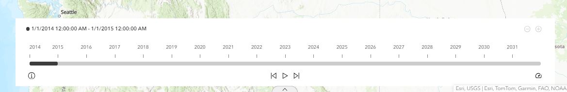 Set Time Slider Widget to Start at Specific Date - Esri Community