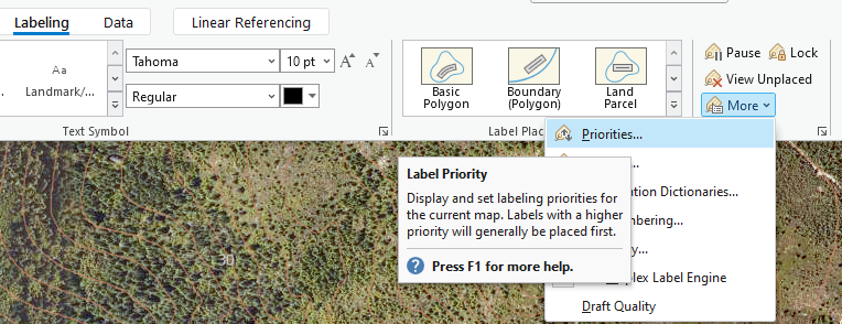 Prevent Specific Layer's Labels from Overlapping O... - Esri Community