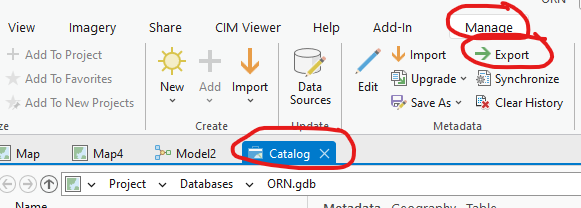 Metadata in Excel - Esri Community