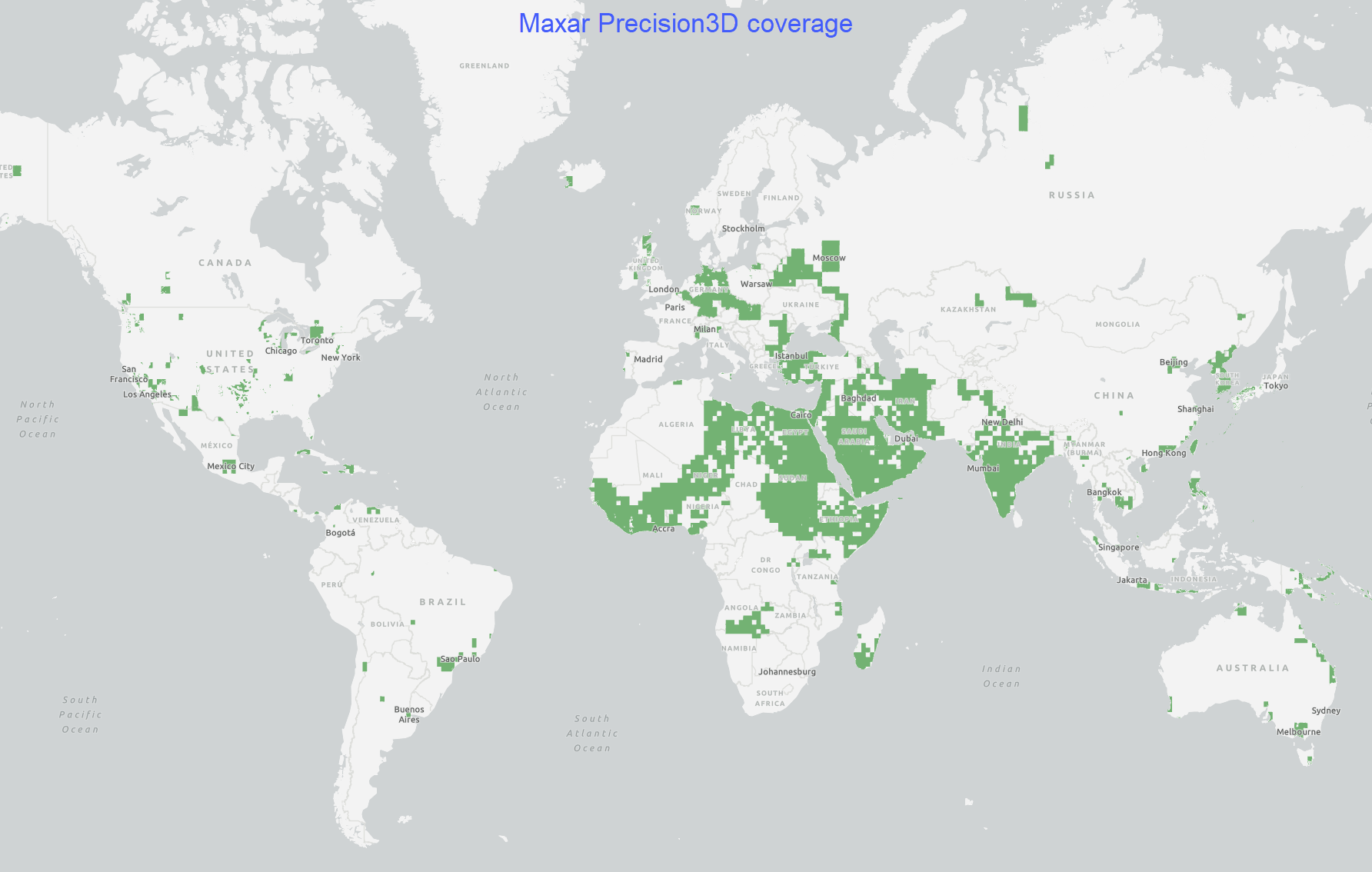 Maxar's Precision3D now in Living Atlas World Elev... - Esri Community