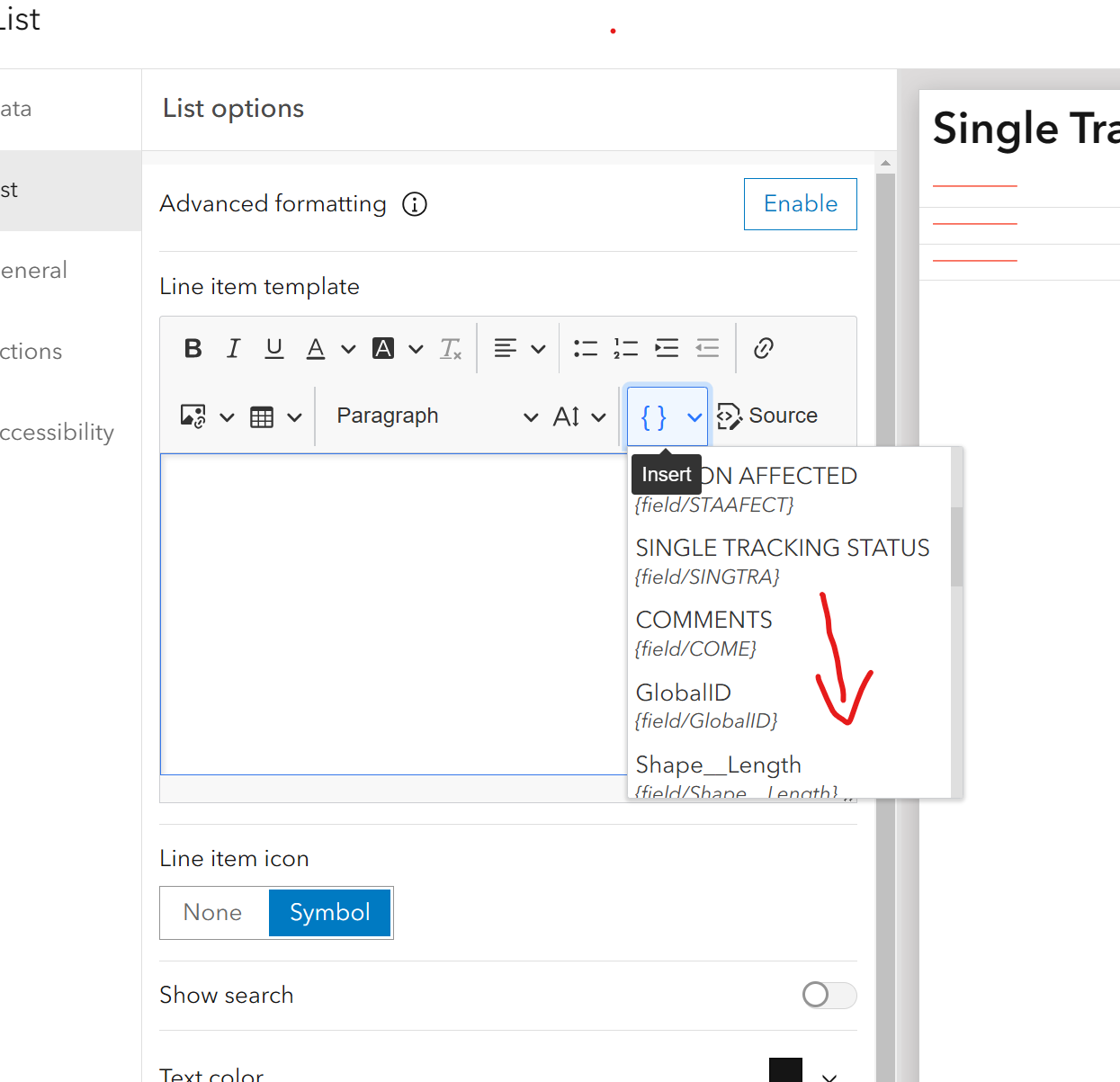Solved Operations Dashboard Widget List No Showing Date A Esri Community