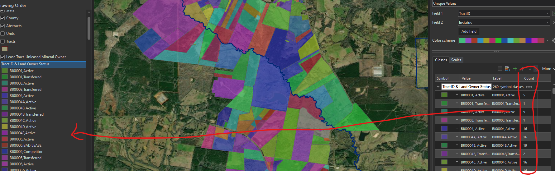 Solved: Symbology Count Display/Labelling In the TOC? - Esri Community