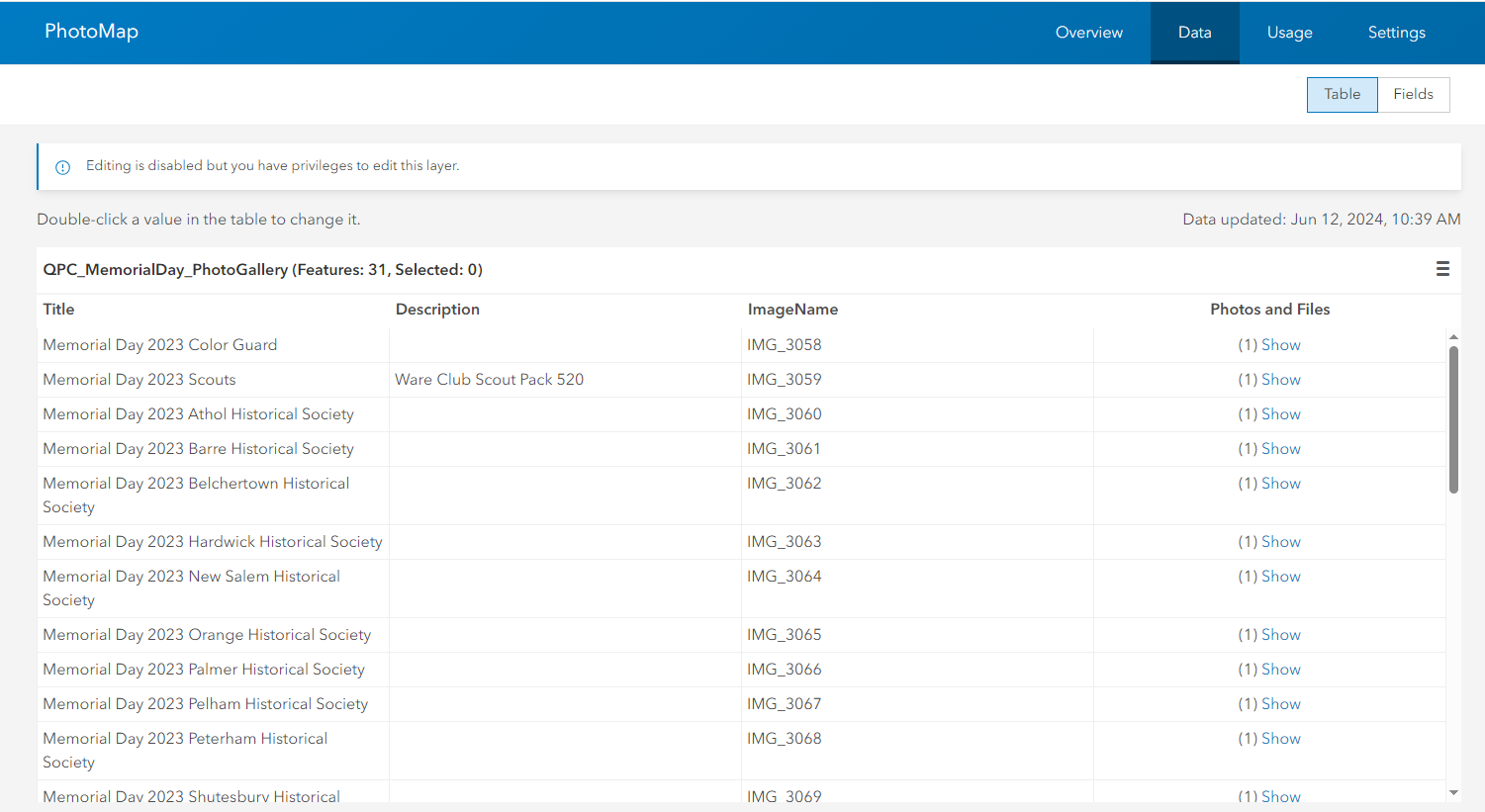 Splash screen image scroll from feature/table atta... - Esri Community