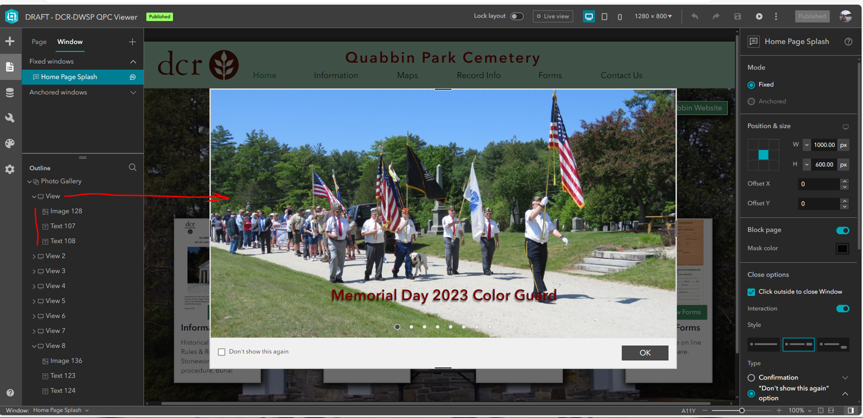 Splash screen image scroll from feature/table atta... - Esri Community