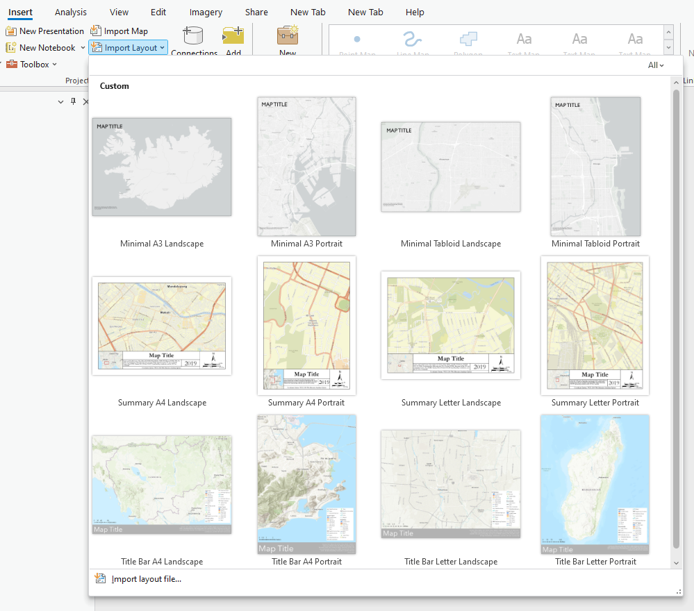Adding a layout template repository in ArcGIS Pro - Esri Community