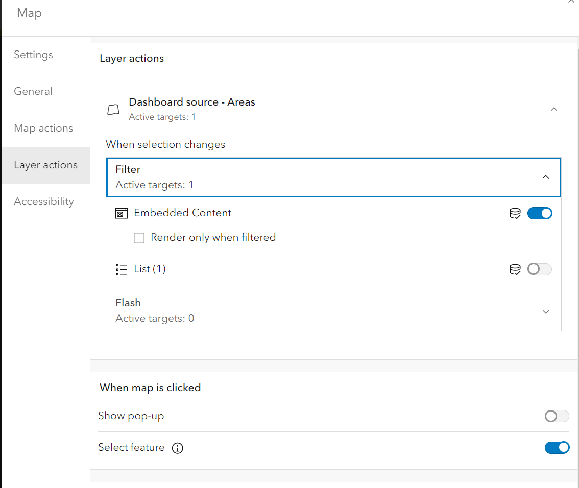 BA Dashboard layer actions with infographic - Esri Community