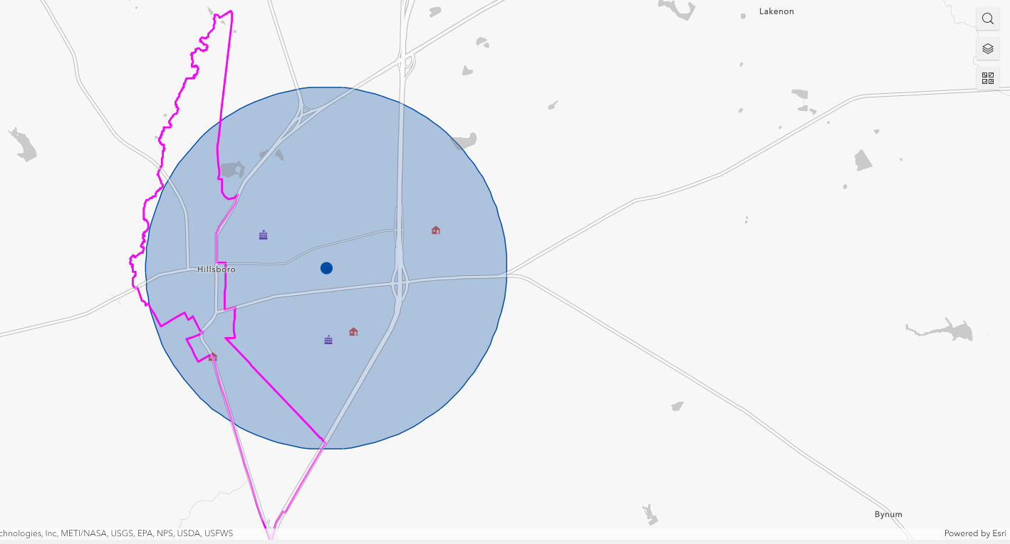 Toggle NearMe Proximity Circle On and Off - Esri Community