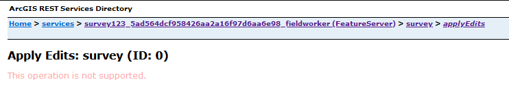Solved: 'Failed to submit' error - Survey 123 - Esri Community