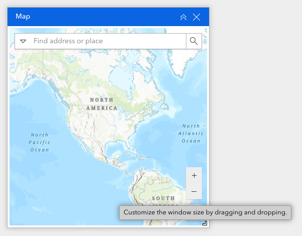 Control position of widget dialogs when opened - Esri Community