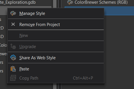 ArcGIS Pro Styles: Allow add to favorites and add ... - Esri Community