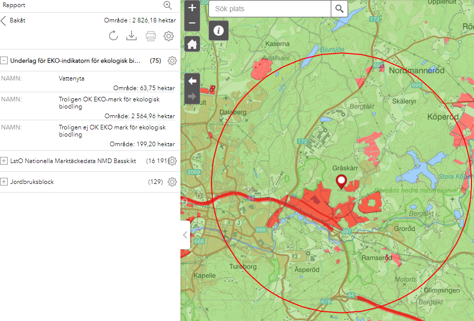 Near Me: Summerize area based on values in a field - Esri Community